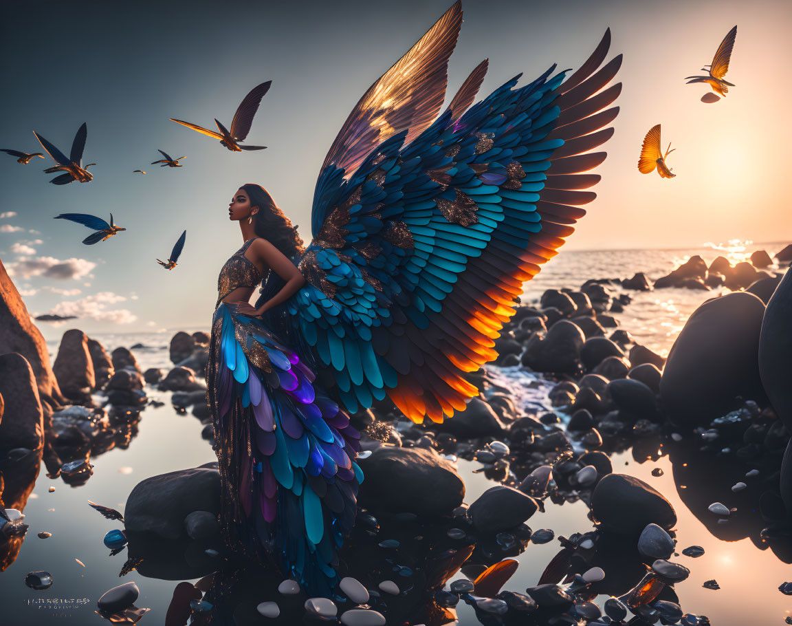 Canvas Wall Art - Winged Wonders Artwork | Shop Today. Get it Tomorrow ...