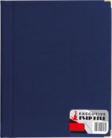 Flip File Executive Leather Look 50 Pocket File | Shop Today. Get it ...