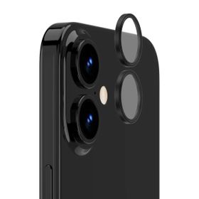 Metal Ring Camera Lens Tempered Glass Lens Protector Compatible with ...