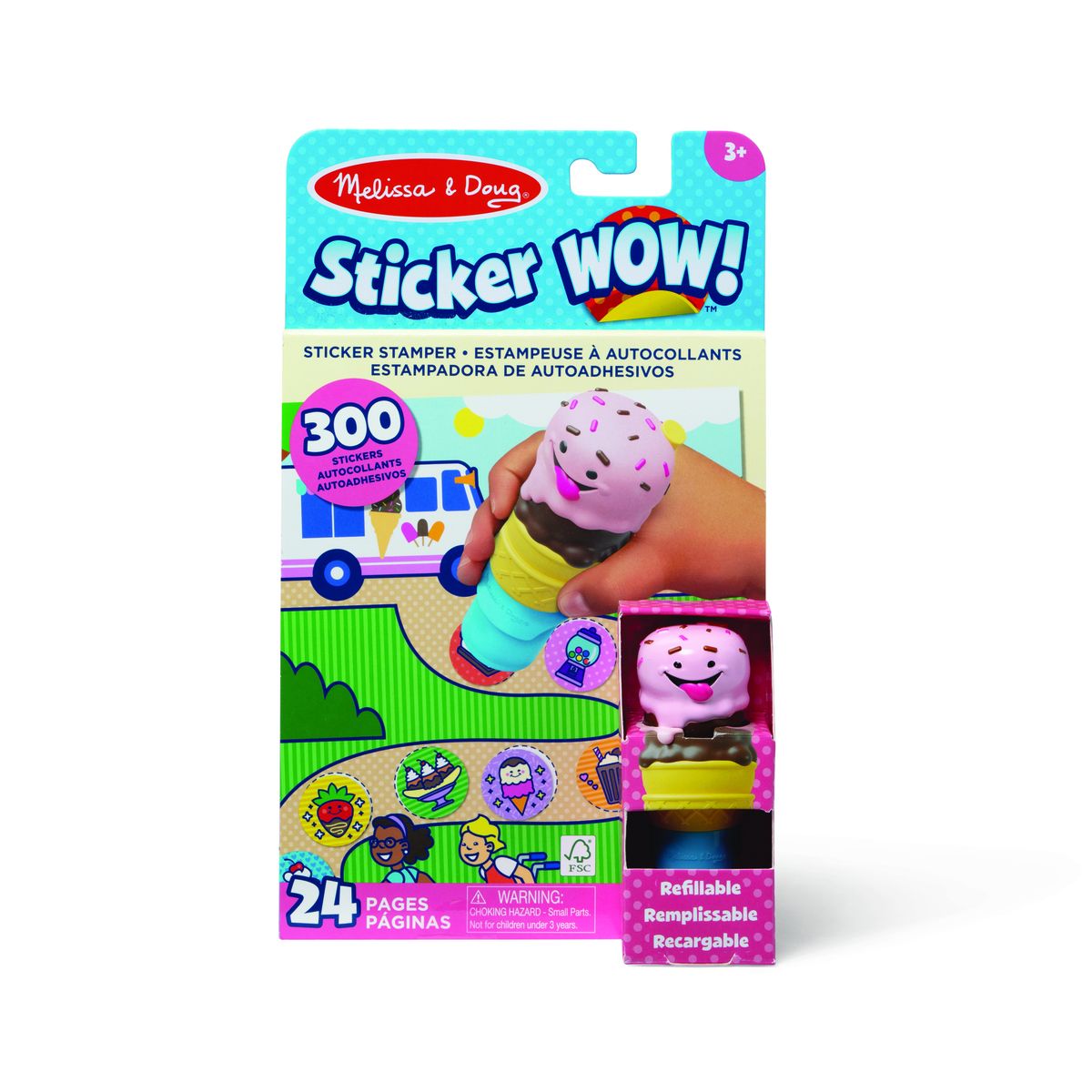 Melissa & Doug Sticker WOW! - Ice Cream | Shop Today. Get it Tomorrow ...