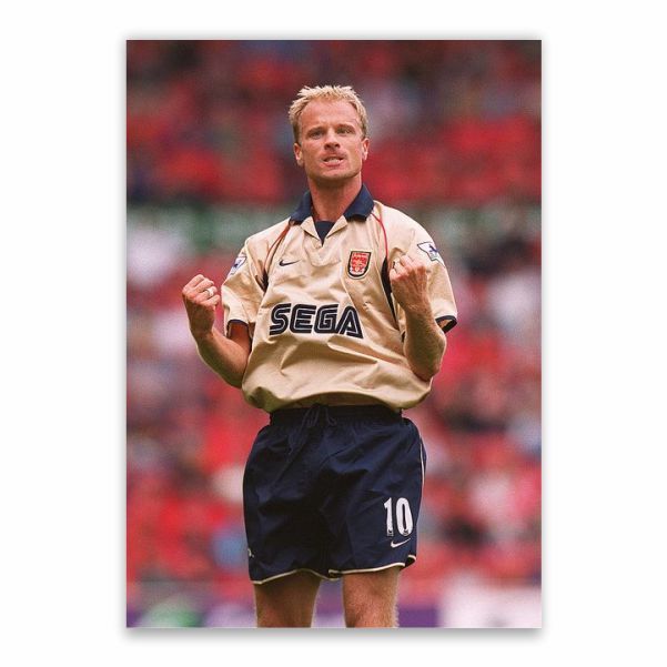 Dennis Bergkamp Celebrates Poster - A1 | Shop Today. Get it Tomorrow ...