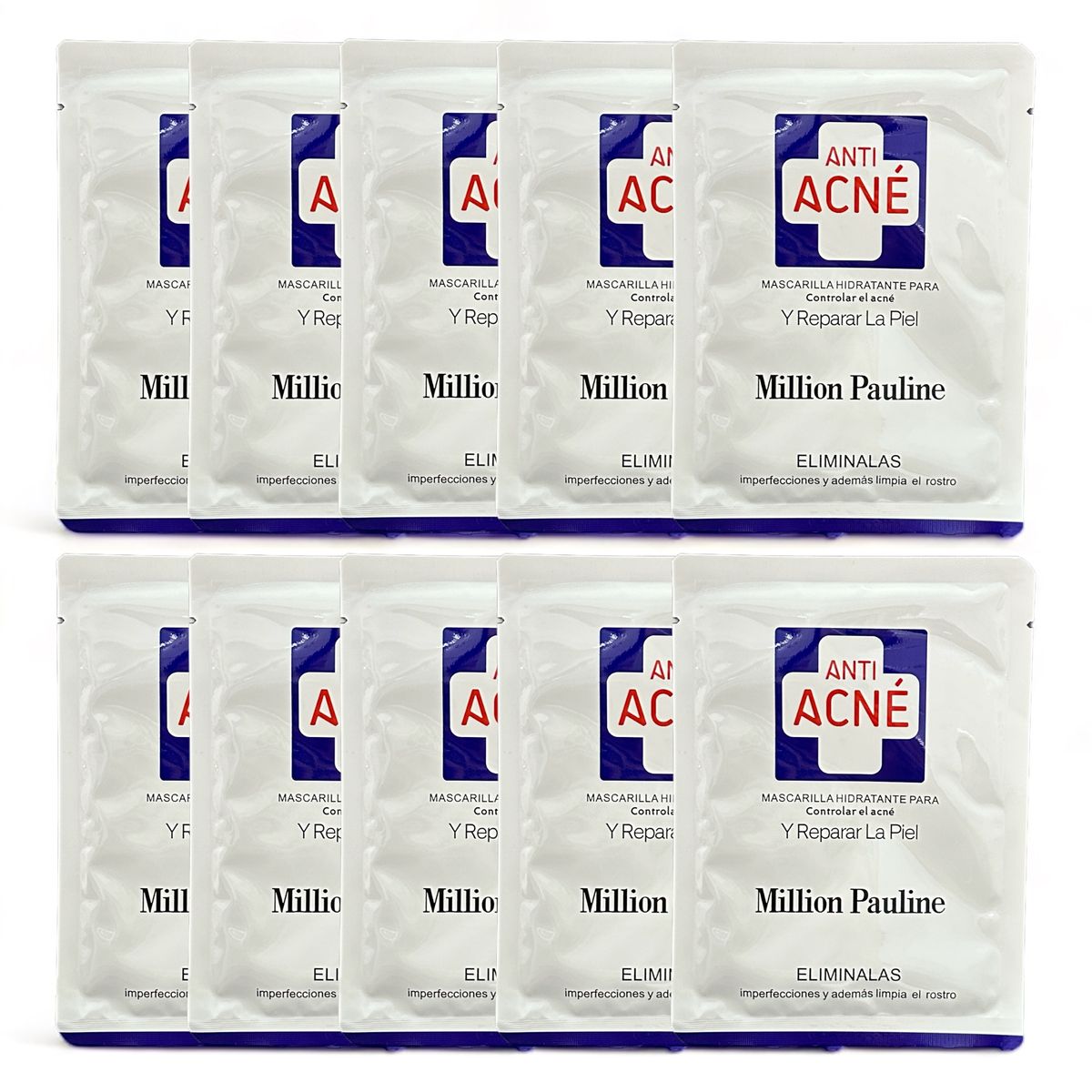 Set of 10 - Anti Acne Control Face Mask Sheets | Shop Today. Get it ...