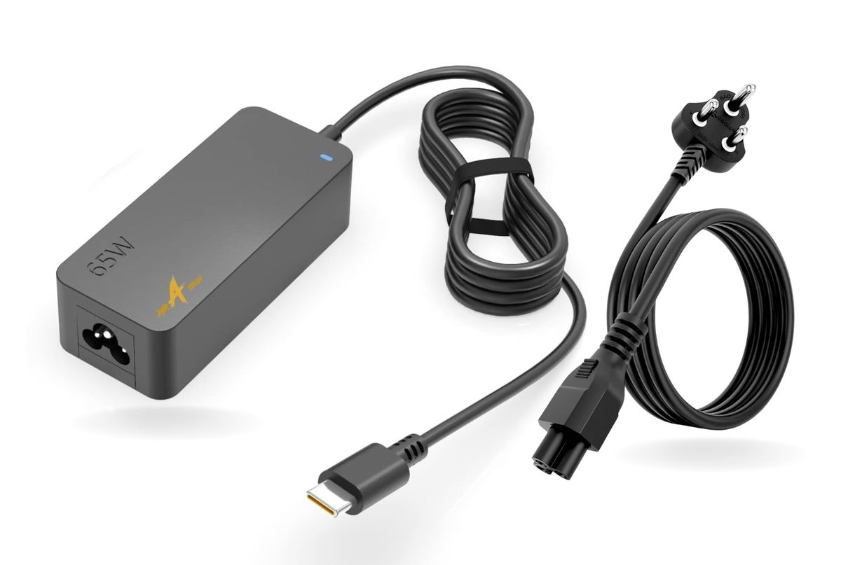 USB-C Laptop AC Charger Adapter 65W ( Compatible with ASUS Laptop Type ...