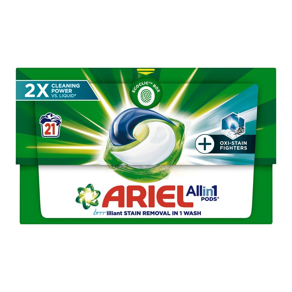Ariel Pods Power Capsules 3in1 - 21 Pods | Shop Today. Get it Tomorrow ...