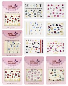 12 Piece Sticker Pack with Raised Designs, Perfect for Girls' Parties ...