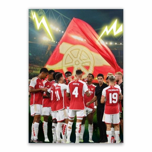 Arsenal Team Flag Poster - A1 | Shop Today. Get it Tomorrow! | takealot.com