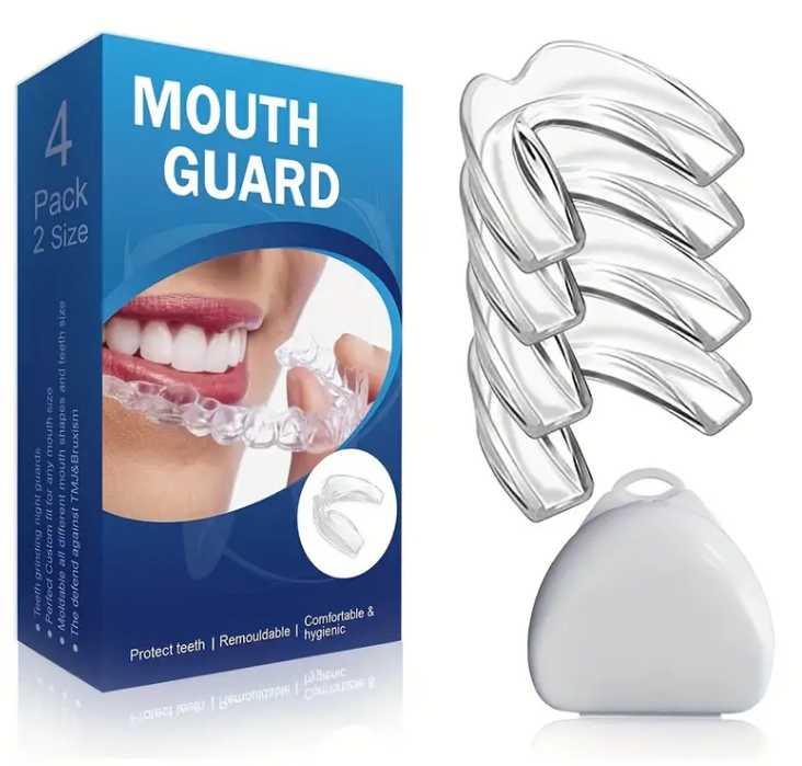 4 Piece Adult Transparent Night Mouth guard | Shop Today. Get it ...