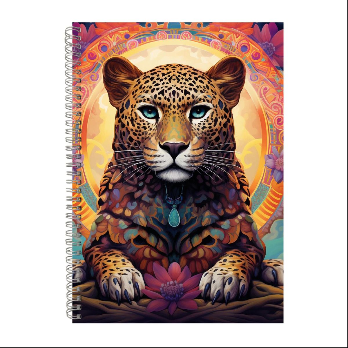 Psychedelic Leopard 1 Gift Idea A4 Notepad 249 | Shop Today. Get it ...