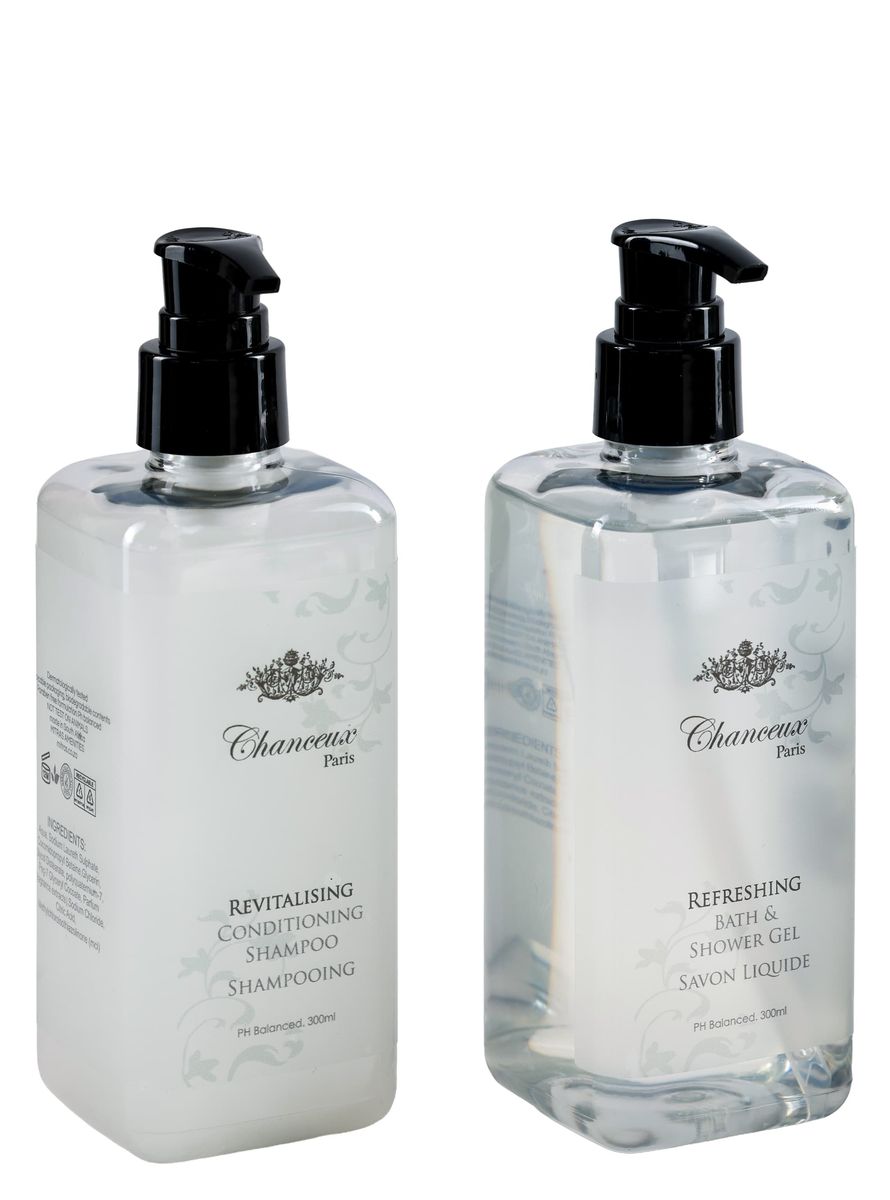 300ml Hospitality Toiletries and Room Amenities - Chanceux Paris ...