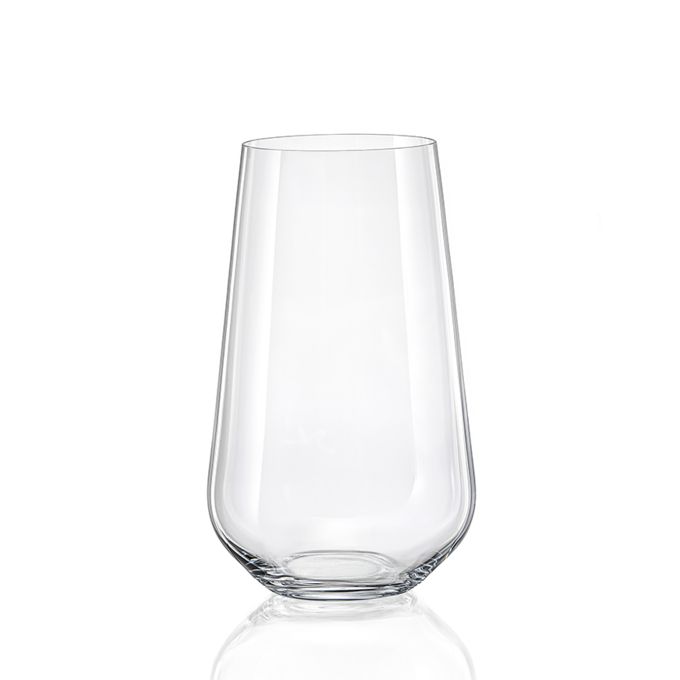 Crystalex Sandra Crystal Hiball Glasses 440ml - Set of 6 | Shop Today ...