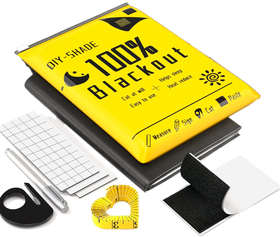 Blackout Curtain Blockout Blind Portable Blackout Shades Door Window ...