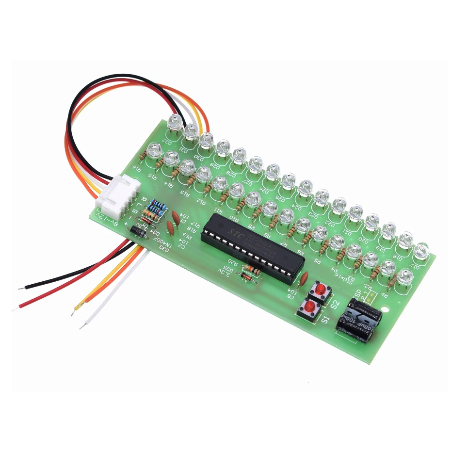 Green Dual Channel LED VU Meter Display Amplifier | Shop Today. Get it ...