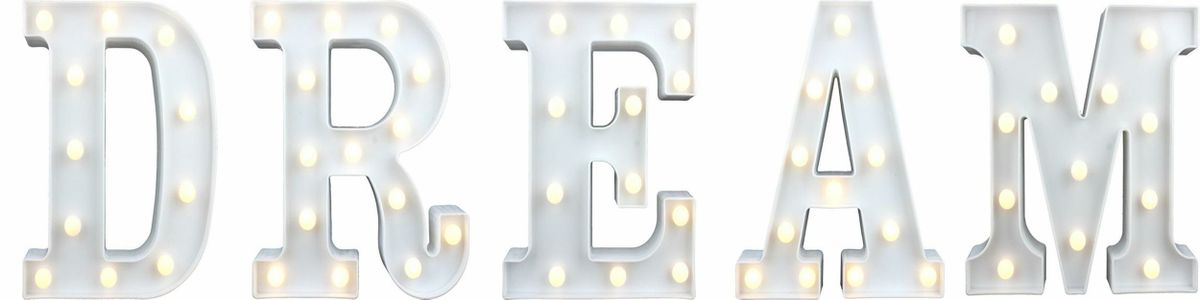 LED Letter Lights - DREAM | Shop Today. Get it Tomorrow! | takealot.com