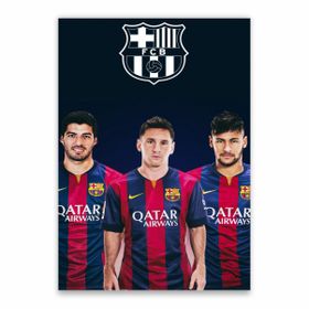 Barcelona MSN Poster - A1 | Shop Today. Get it Tomorrow! | takealot.com