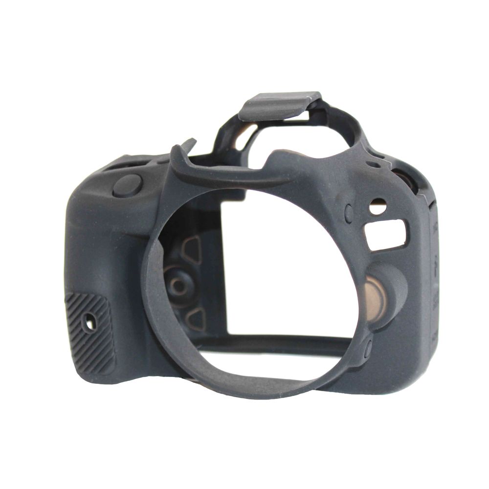easyCover PRO Silicon Camera Case for Canon 100 D & SL1 Black ...