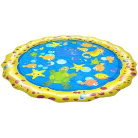 Inflatable Ocean-Themed Design Splash Mat With Spraying Water Feature ...
