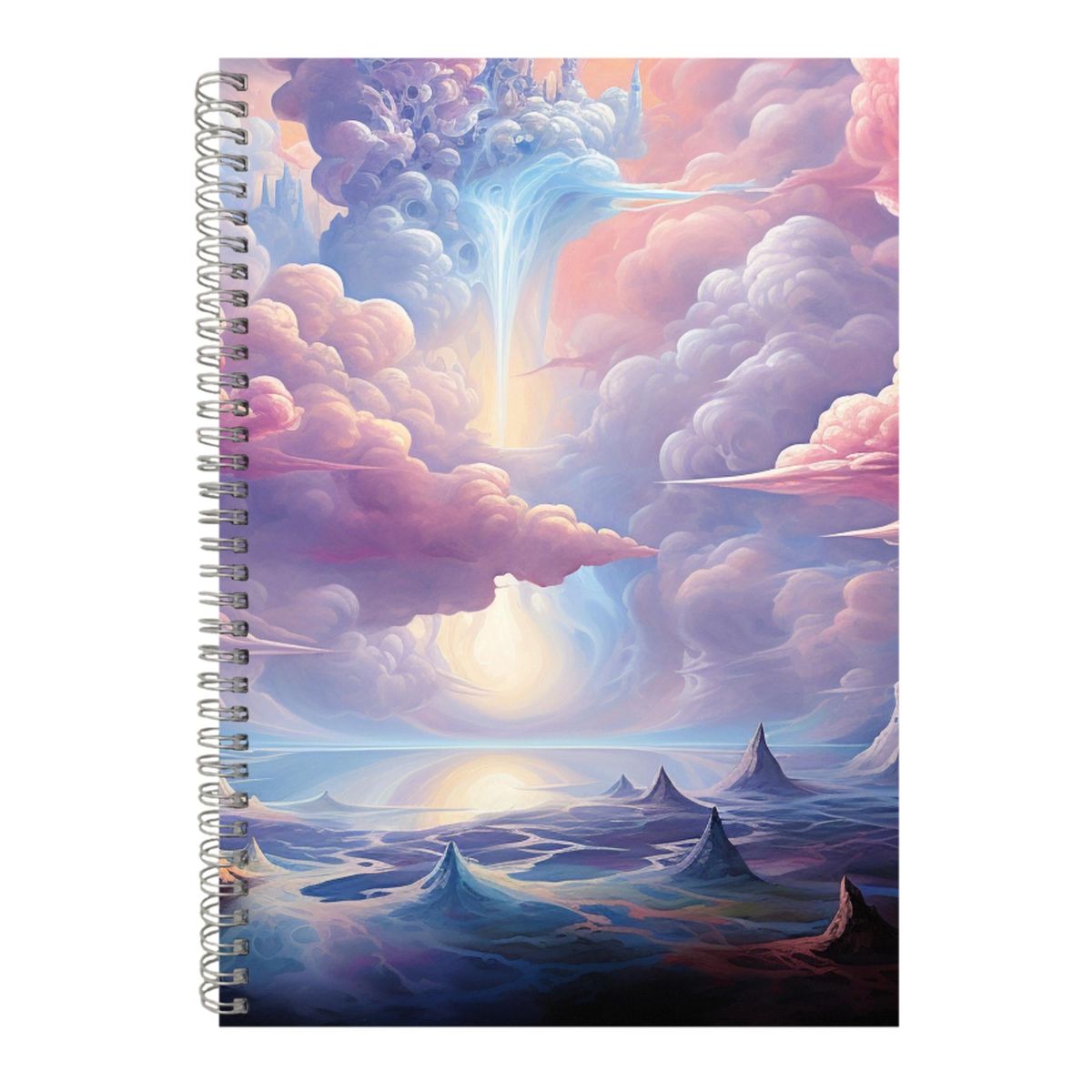 Horizon A4 Notebook Spiral and Lined Fantasy Books Graphic Notepad Gift ...