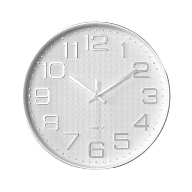 Decorative Three-dimensional Digital Minimalist Silent Wall Clock ...