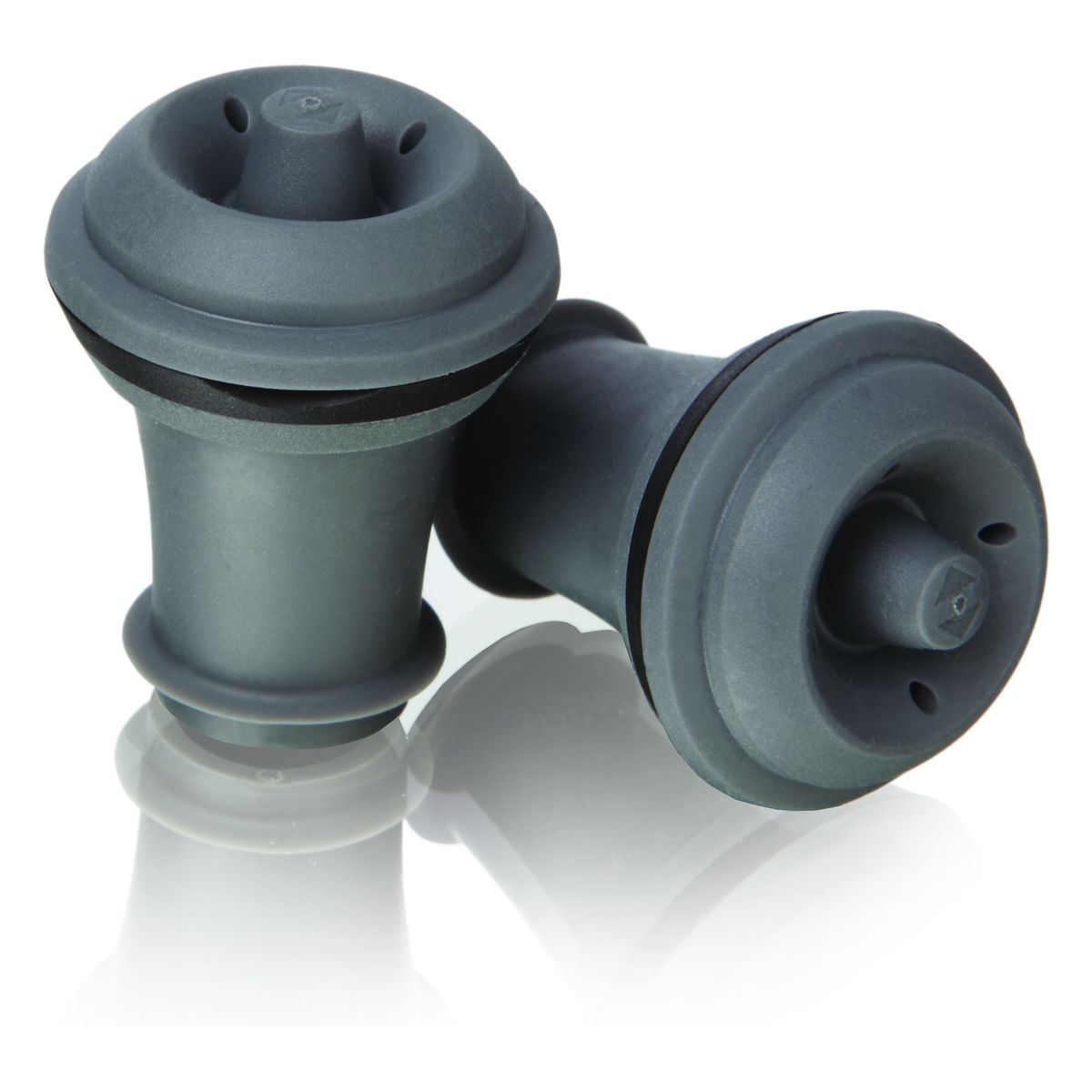 Vacu Vin Grey Vacuum Wine Stopper 2 Piece Set | Shop Today. Get it ...