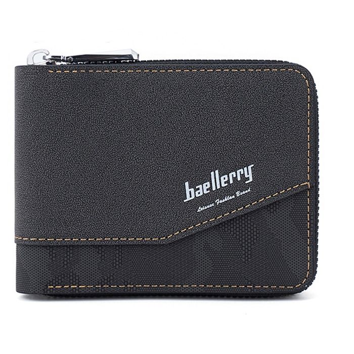 Baellerry RFID Retro Bifold Zipper Wallet | Shop Today. Get it Tomorrow ...