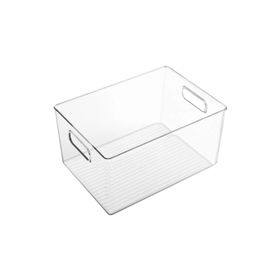 Medium-ANV Clear Stackable Storage Boxes with Handles | Shop Today. Get ...