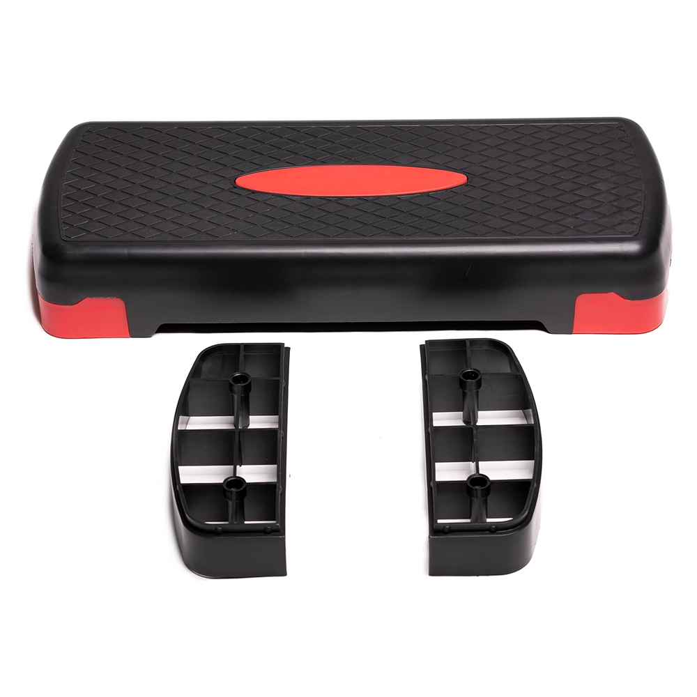 Indoor Fitness Stepper Platform with Detachable Pedal Height Adjustmen ...