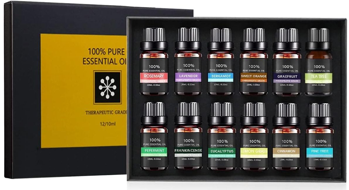 100% Pure Essential Oil Set - 12 Pack | Shop Today. Get it Tomorrow ...