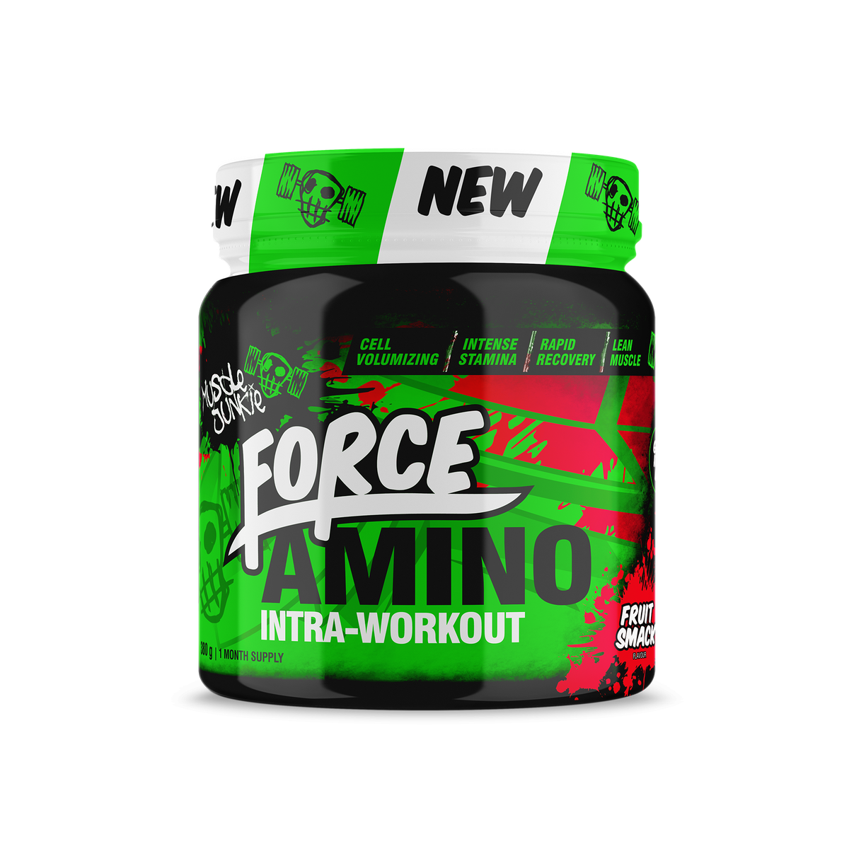 Muscle Junkie Force Amino Fruit Smack 380g | Shop Today. Get it ...