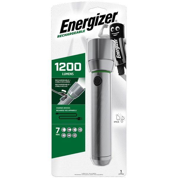Energizer Vision HD Focus Rechargeable Metal Torch | Shop Today. Get it ...