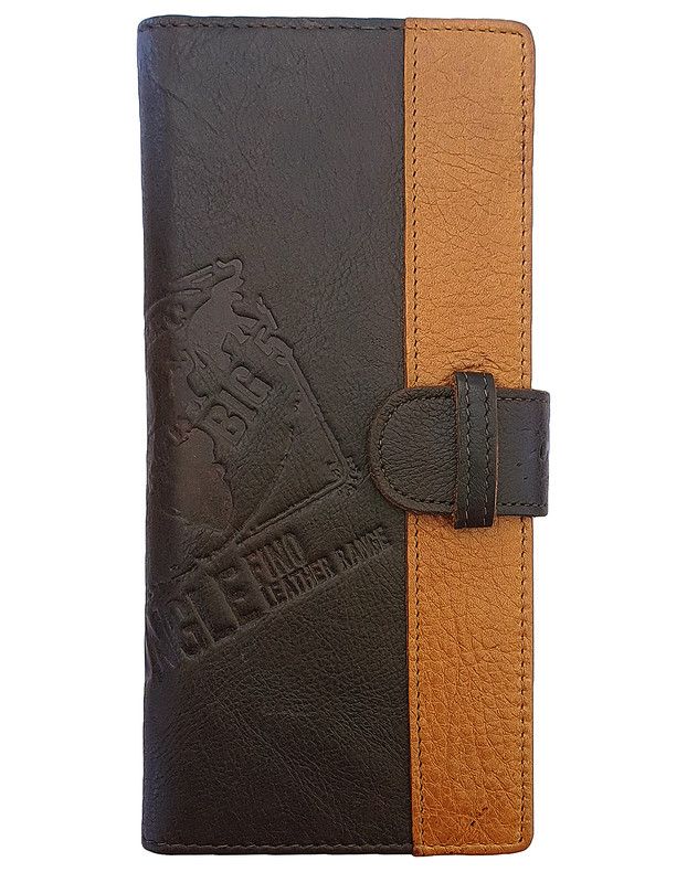 Fino HL-1406 Unisex Genuine Leather Card Holder Wallet with SD Card ...