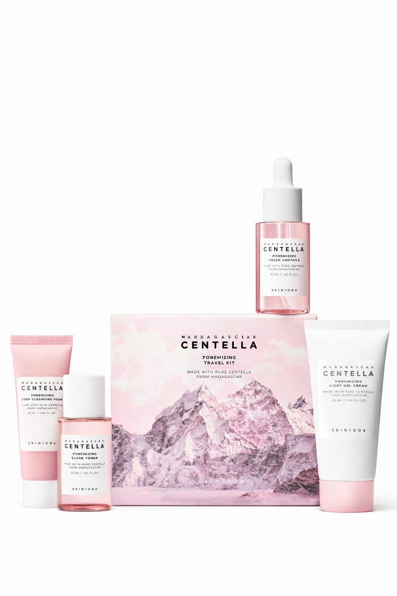 SKIN1004 Madagascar Centella Poremizing Travel Kit Clean,Clear Smooth ...