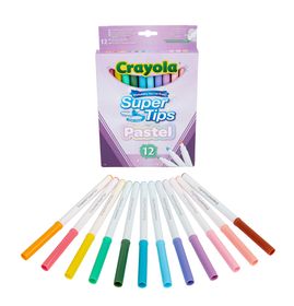 Crayola 12 Supertips Markers Pastel | Shop Today. Get it Tomorrow ...