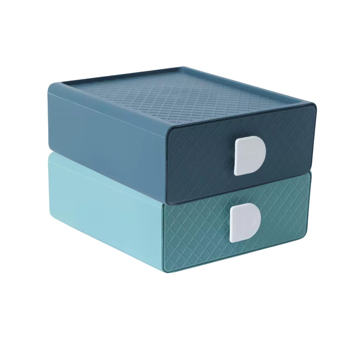 2 Piece Stackable Desktop Drawer Storage Set | Shop Today. Get it ...