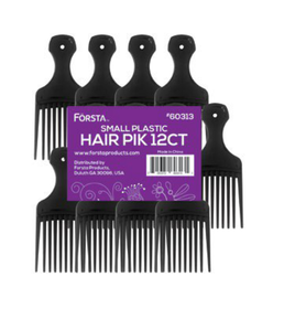FORSTA Plastic Hair Pik 12pcs Small Black x 15 | Shop Today. Get it ...