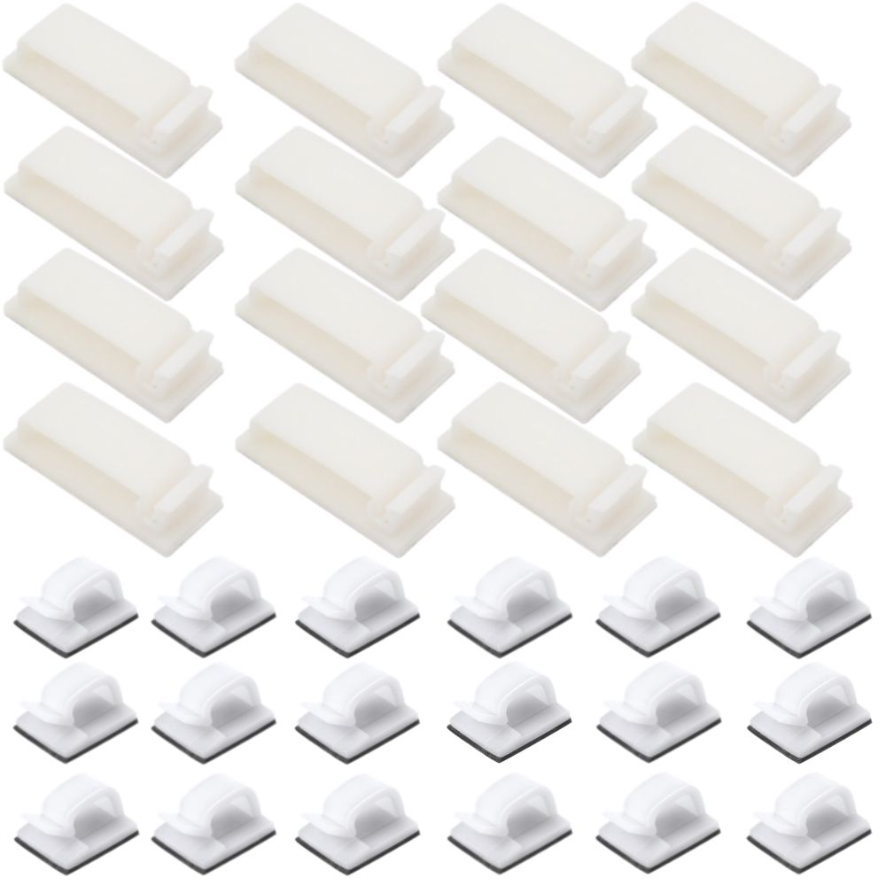 Home Office Medium & Large Cable Clips Jumbo Set Of 40 | Buy Online in ...