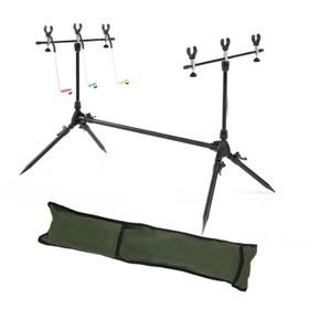 Carp Fishing 3-Rod Pod With Bag & Swinger Indicators | Shop Today. Get ...