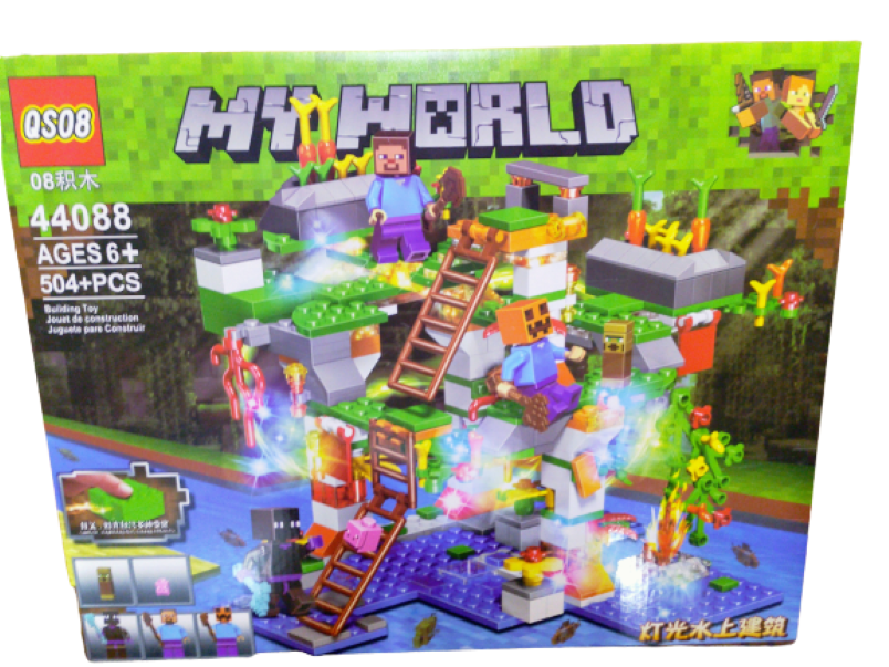 Minecraft Building Blocks Set C - 504 Pieces | Buy Online in South ...