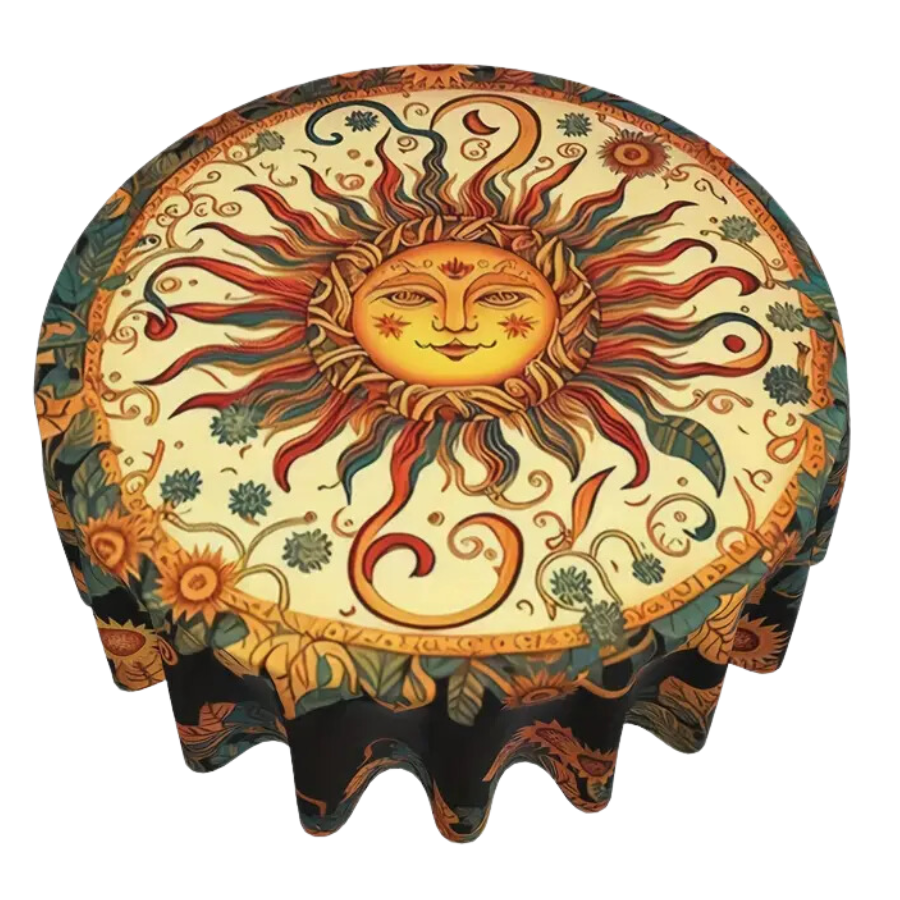 Vibrant Sunflower Round Tablecloth | Shop Today. Get it Tomorrow ...