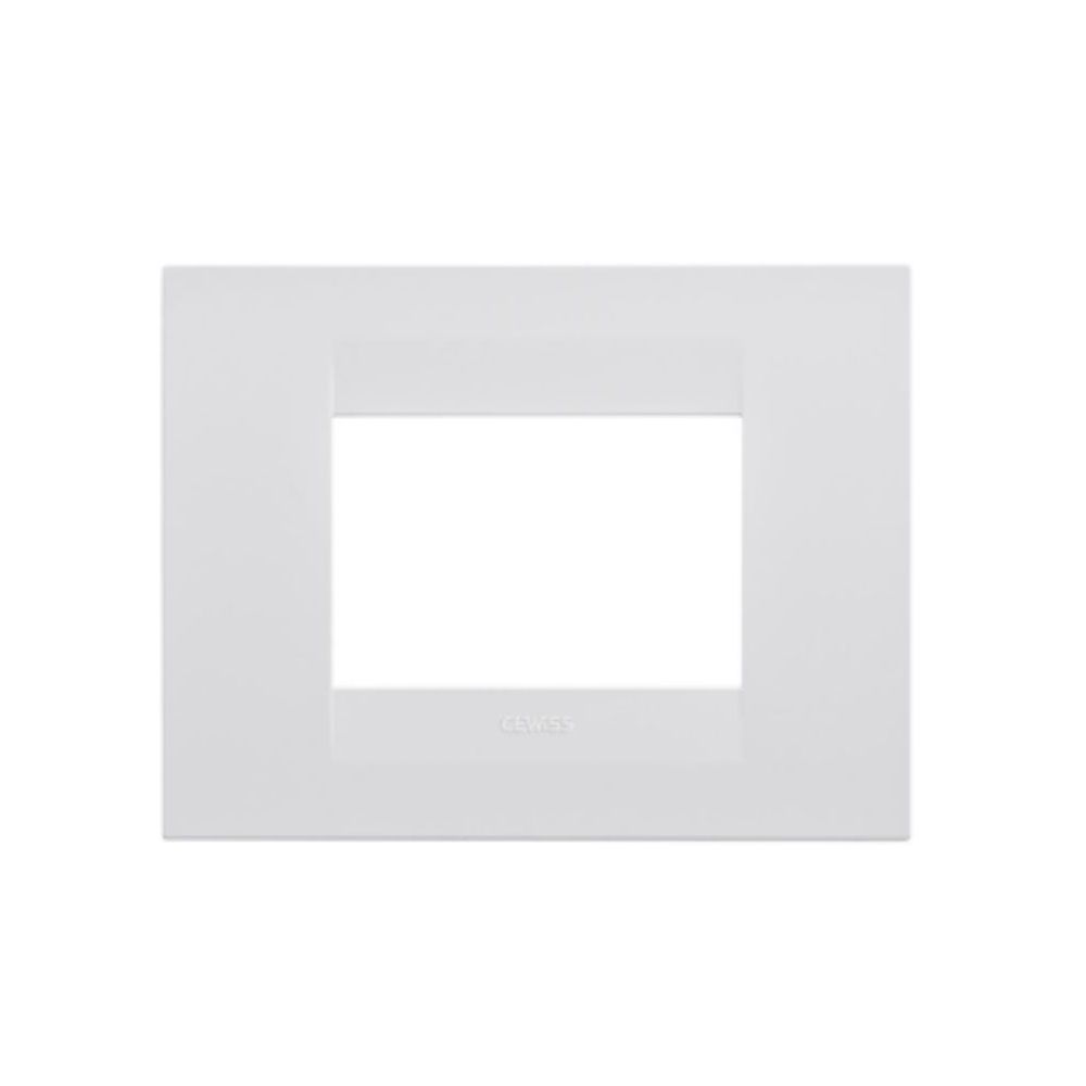 Gewiss GEO 3-Gang Cover Plate (Milk White) | Shop Today. Get it ...