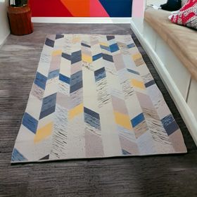 SMTE - 200cm x 150cm - Modern 3D Geometric Design - Carpet/Rug - A46 ...