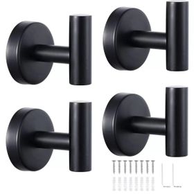 4 Piece Stainless Steel Wall-mounted Hook | Shop Today. Get it Tomorrow ...