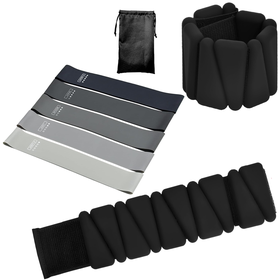 Resistance Loop and Weight Bracelet Glutes Legs Arm Weights Muscle ...