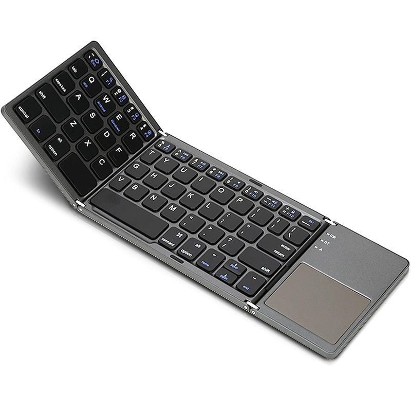 B033 Foldable Bluetooth Keyboard with Touch Pad Mouse | Shop Today. Get ...