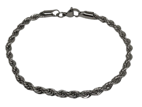 Mens Silver Twist Design Hand Chain | Shop Today. Get it Tomorrow ...