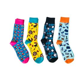 Adult Unisex Funky Socks (Set of 4) Hobby's | Shop Today. Get it ...