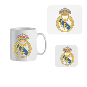 Mug, Coaster and Mouse Pad Combo -Real Madrid | Shop Today. Get it ...