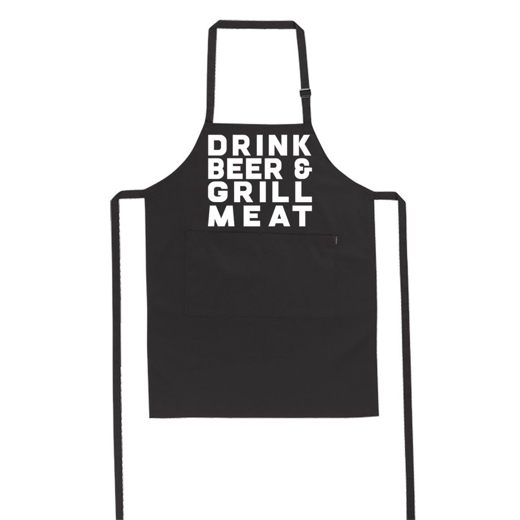 Drink Beer & Grill Meat - Apron | Shop Today. Get it Tomorrow ...