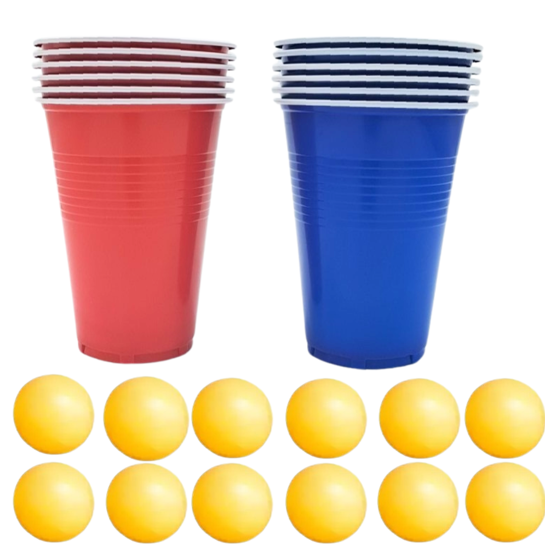 Bestby - Beer Pong Game Set with 12 Cups And 12 Ping Pong Balls | Shop ...