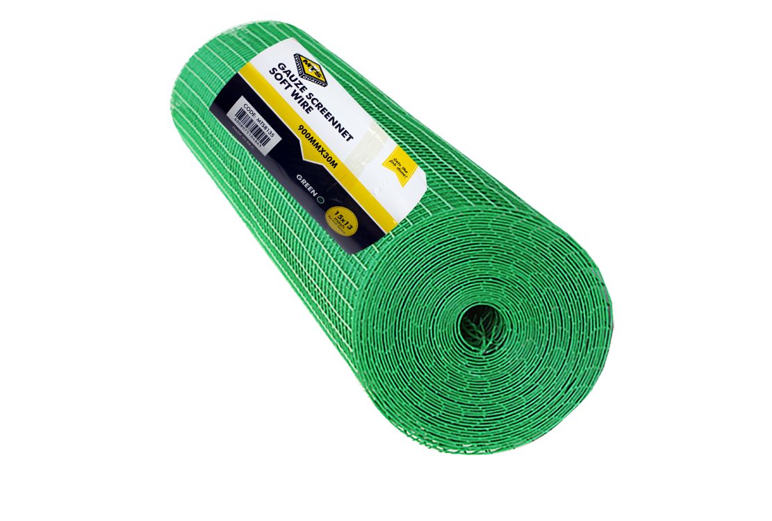 MTS Gauze Screen Net Softsteel 0,9 30m Green | Shop Today. Get it ...