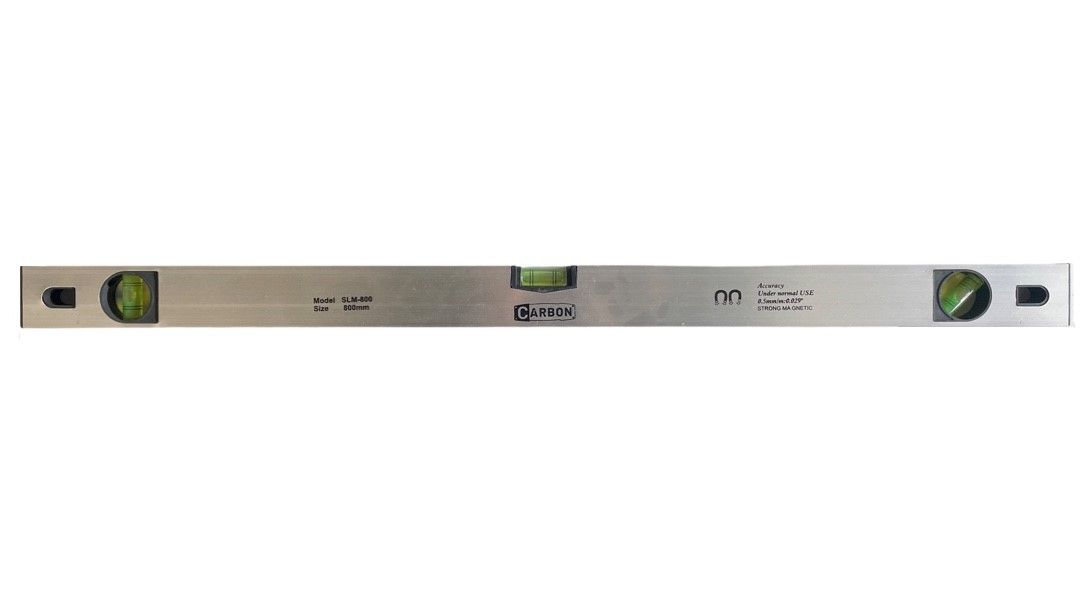 Carbon 80cm Magnetic Spirit Level Ruler Measuring Tool - SLM - 800 ...